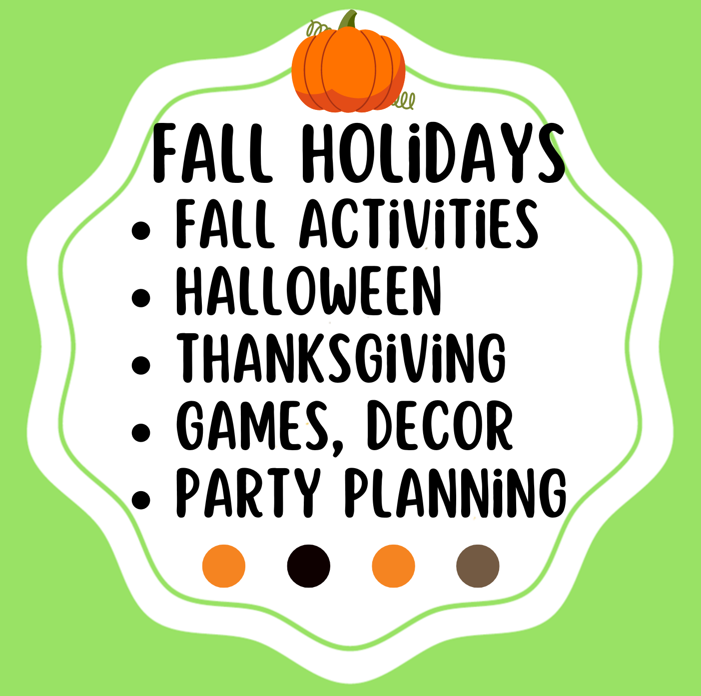 Fall | Halloween | Thanksgiving Printables - Games, Gifts, Decor and ...