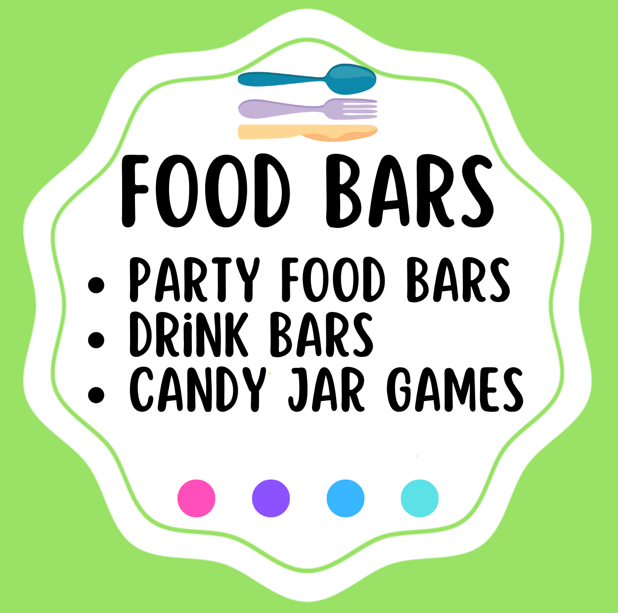 Printable DIY Food and Drink Bars | Party Set Ups | Event Set Ups ...