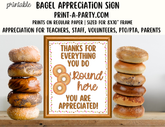Appreciation Food Treat Signs – PrintAParty