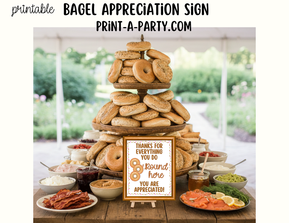 Appreciation Food Treat Signs – PrintAParty