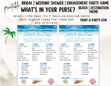 Beach or Destination Wedding Shower Engagement Party Games | Beach ...