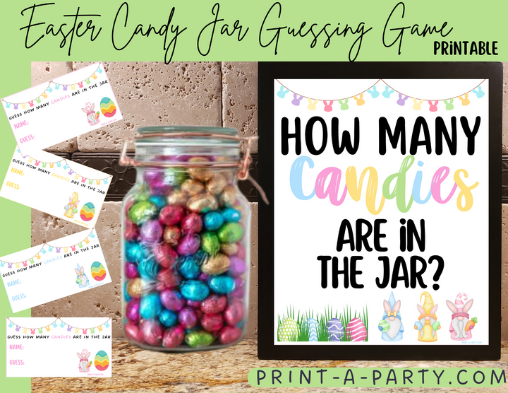 Candy Jar Guesssing Games – PrintAParty
