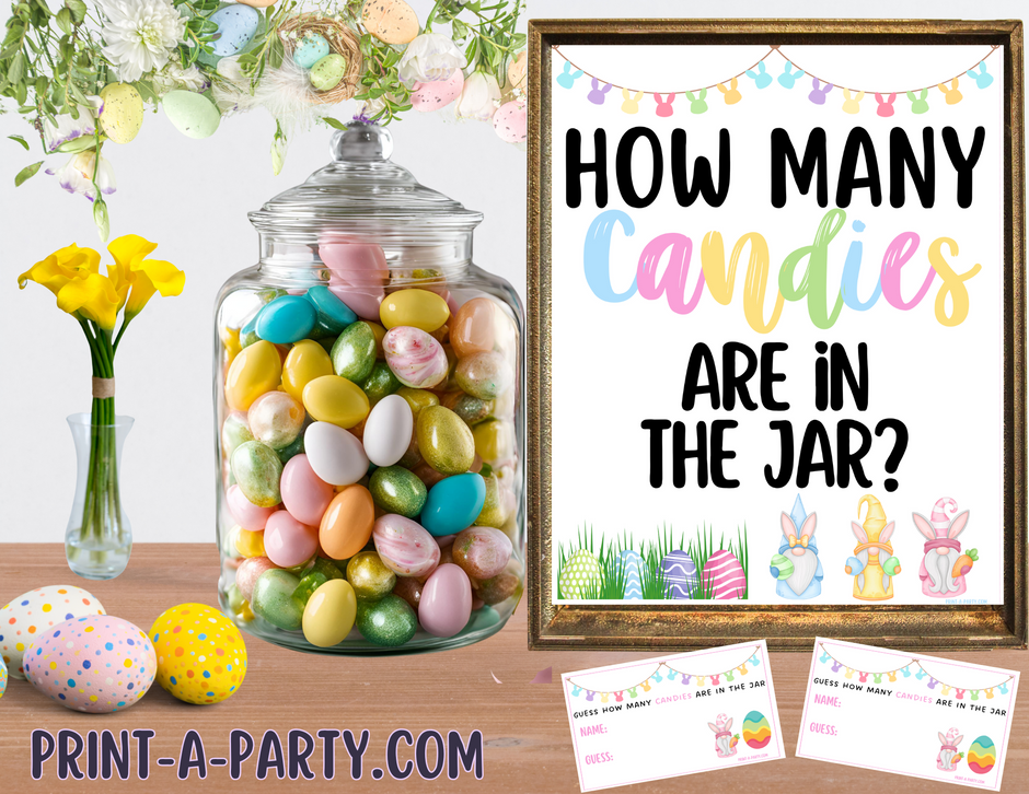 Candy Jar Guesssing Games – PrintAParty