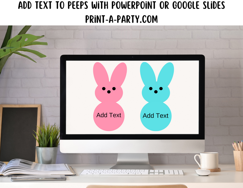 Peeps Spring Bulletin Board Kit | Classroom Door Decor, Editable Peeps ...