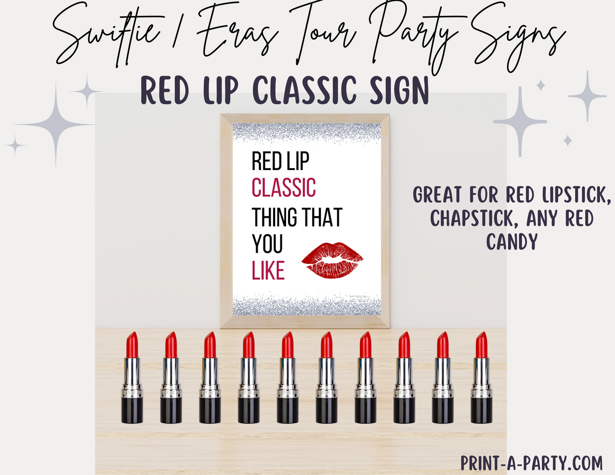 Swiftie Party Signs | Taylor Party Signs | Eras Tour Party | Swiftie P ...