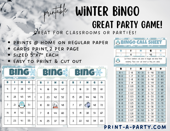 Christmas Games & Activities – PrintAParty