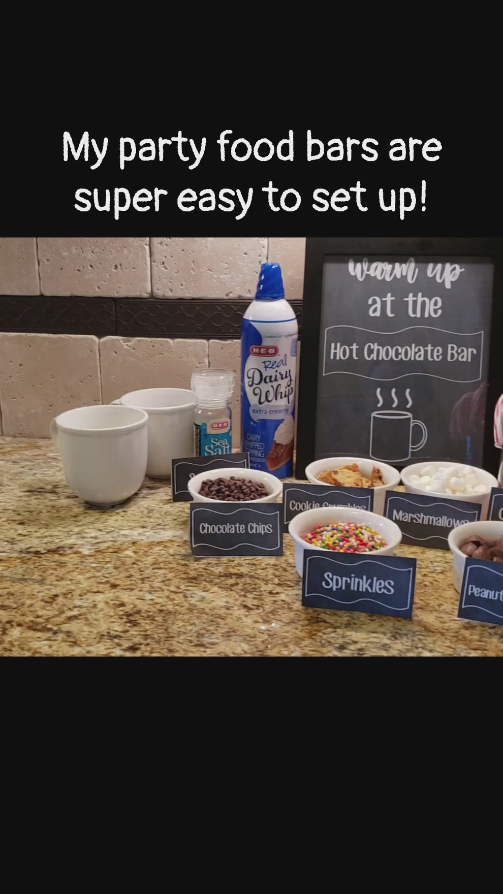 Pancake Bar Sign (8x10) + Topping Tent Cards - Printable Christmas Hol ...