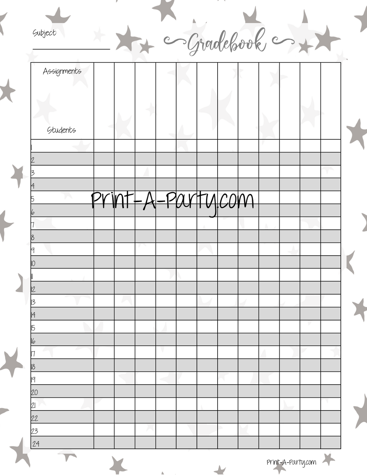 Teacher Planner | Gradebook | Binder Pages | Printable | Instant ...