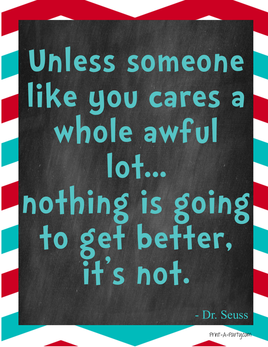 CLASSROOM DECOR | Dr. Seuss Quotes | Dr. Seuss Decor | Positive Classr ...